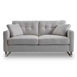 2-Sitzer-Sofa Hera Hellgrau