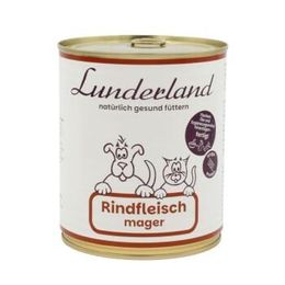 Lunderland Reinfleisch-Dose Rindfleisch mager 6x800 g