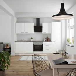 Nobilia K&uuml;chenblock Touch High m. Ger&auml;ten Wei&szlig;