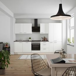 Nobilia K&uuml;chenblock Touch High m. Ger&auml;ten Wei&szlig;