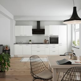 Nobilia K&uuml;chenblock Touch High m. Ger&auml;ten Wei&szlig;