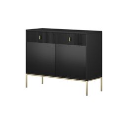 H&ouml;ffner Kommode Maglione schwarz Ma&szlig;e (cm): B: 104,2 H: 82,6 T: 39.0 &raquo; H&ouml;ffner