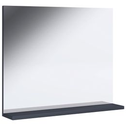 Wandspiegel Landos ca. 50 cm Anthrazit/Wei&szlig;