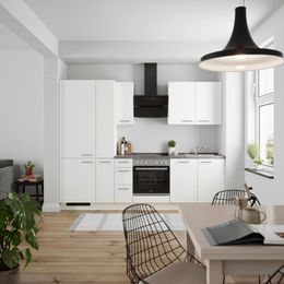 Nobilia K&uuml;chenblock Touch High m. Ger&auml;ten Wei&szlig;