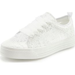 Lascana Damen Sneaker wei&szlig; Gr&ouml;&szlig;e 42