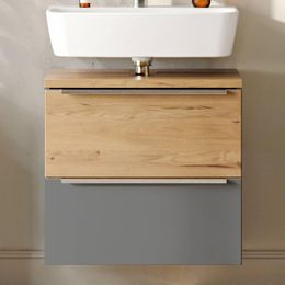 Pharao24.de Waschbeckenunterschrank Badezimmer H&auml;ngeschrank mit Soft Close Made in Germany
