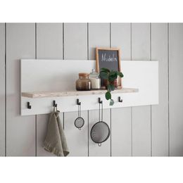 Pharao24.de Wandboard H&auml;ngeregal im Landhausstil 130 cm breit