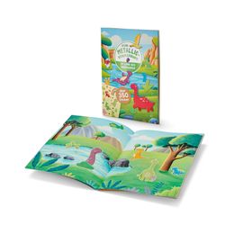 Tchibo - Mein Metallic-Stickerbuch &raquo;Im Land der Dinosaurier&laquo;