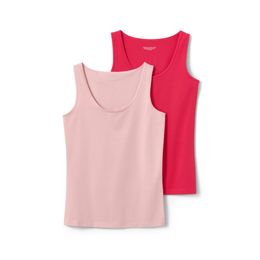Tchibo - 2 Tops - Damen - Gr. XS - pink