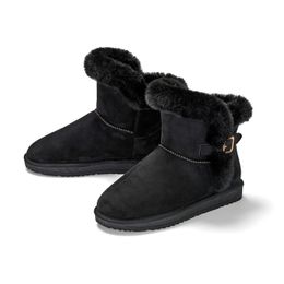 Tchibo - Gef&uuml;tterte Boots - Damen - Gr. 42 - schwarz