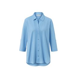 Tchibo - Piqu&eacute;-Jerseybluse - Damen - Gr. 40 - hellblau