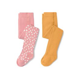 Tchibo - 2 Kleinkind-Thermostrumpfhosen - Baby - Gr. 86/92 - wei&szlig;