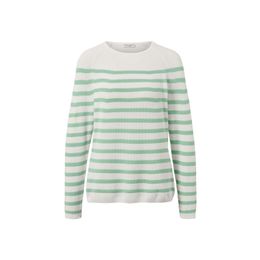 Tchibo - Strickpullover - Damen - Gr. L - creme/gestreift