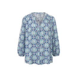 Tchibo - Tunika-Bluse mit Alloverprint - Damen - Gr. 36 - wei&szlig;/print