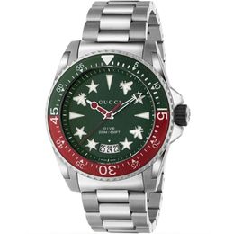 Gucci Dive Herrenuhr 45mm - YA136222 - Stilvoller und langlebiger Zeitmesser