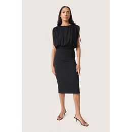 Soaked in Luxury Jerseykleid Feminine Form black