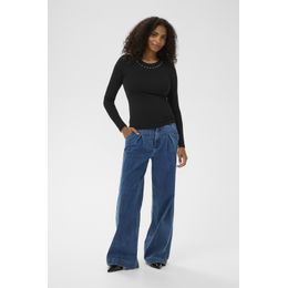 Kaffe Kurzarm-Bluse KAmarty Kurzarm-Bluse Slim fit