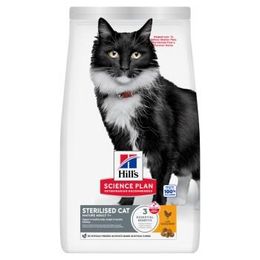 Hill's Hill's Science Plan Trockenfutter Katze, Mature Adult, Sterilised, mit Huhn 10 kg