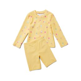 Tchibo - Kinder-Kombi mit UV-Schutzfaktor 80 - Baby - Gr. 86/92 - gelb/print