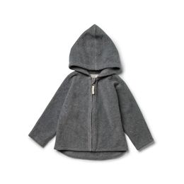 Tchibo - Baby-Fleecejacke - Baby - Gr. 62/68 - dunkelgrau