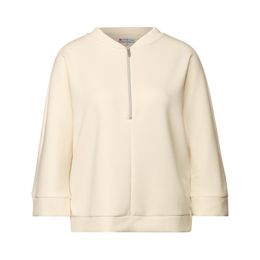 Street One T-Shirt aus Modalmix - Damen - Gr. 46 - beige