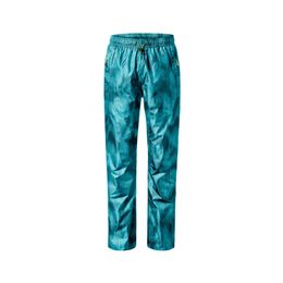 Tchibo - Regenhose - Damen - Gr. L - petrol/print
