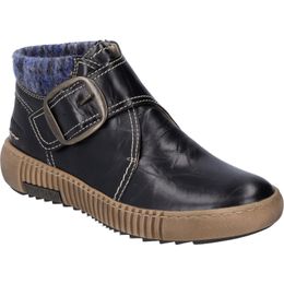 Josef Seibel Damen Stiefelette Maren 25 in schwarz-kombi