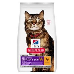 Hill's Hill's Science Plan Trockenfutter Katze, Adult, Sensitive Stomach & Skin, mit Huhn 7 kg