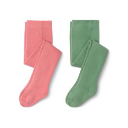 Tchibo - 2 Kleinkind-Thermostrumpfhosen - Baby - Gr. 86/92 - gr&uuml;n