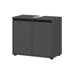 Tchibo - Waschbeckenunterschrank &raquo;Lemont&laquo; - 63x34x55cm - grau - Holz