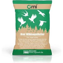Orni Stieglitz Super I schmackhaftes Wildvogelfutter f&uuml;r Stieglitze I nat&uuml;rliches Stieglitz Futter mit wertvoller Saatenmischung aus Glanz, Negersaat UVM. I Vogelfutter Wildv&ouml;gel Ganzj&auml;hrig&hellip; 20 kg