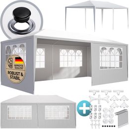 Casaria Festzelt Rimini Wei&szlig; 3x6m UV-Schutz 50+