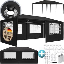 Casaria Festzelt Rimini Anthrazit 3x6m UV-Schutz 50+