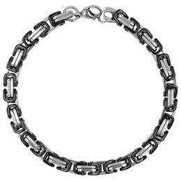 Adelia&acute;s Armband ADELIA&acute;S "Herren Armband aus Edelstahl 19 cm", schwarz, Armb&auml;nder, Herren, 19cm, Edelstahl, Armband, Perfekt zum Verschenken an besondere Menschen