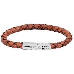 Adelia&acute;s Armreif ADELIA&acute;S "Unisex Armband &ndash; Armreif aus Leder 21 cm", braun, Armb&auml;nder, Damen, 21cm, Leder, Armreif, Zum Verschenken an Menschen, die Ihnen am Herzen liegen