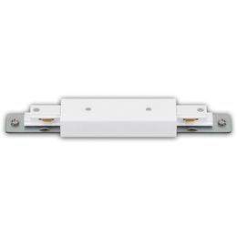 Briloner Leuchten Schienensystem-Einspeiser "RAIL", wei&szlig; matt, B:3,5cm H:2cm L:20,5cm, Stromschienensysteme, Einspeisung 20,3 cm Wei&szlig; Schienensystem Rail Wohnzimmer B&uuml;ro K&uuml;che
