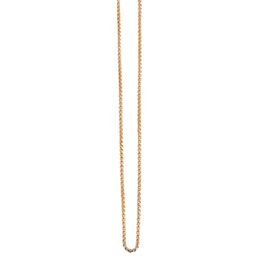 Adelia&acute;s Gliederkette ADELIA&acute;S "Unisex Halskette &ndash; Venezianerkette aus Edelstahl 60 cm", gold, Halsketten, Damen, 60cm, Edelstahl, Gliederkette, Geschenkidee: zeitlos und vielseitig
