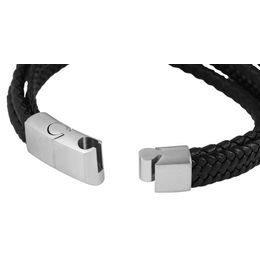 Adelia&acute;s Armband ADELIA&acute;S "Unisex Armband &ndash; Lederarmband aus Leder 22 cm", schwarz, Armb&auml;nder, Damen, 22cm, Leder, Armband, Sch&ouml;ne Geschenkidee zum Jubil&auml;um