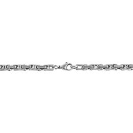 Adelia&acute;s Kette ohne Anh&auml;nger ADELIA&acute;S "Herren Halskette &ndash; K&ouml;nigskette aus Edelstahl 60 cm", silber, Halsketten, Herren, 60cm, Edelstahl, Ideal als Geschenk f&uuml;r besondere Anl&auml;sse