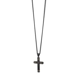 Adelia&acute;s Kette ohne Anh&auml;nger ADELIA&acute;S "Herren Halskette mit Anh&auml;nger &ndash; Kreuz aus Edelstahl", gold, Halsketten, Herren, 50cm, Edelstahl, Zum Verschenken &ndash; ideal zum Valentinstag