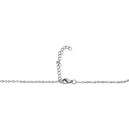 Adelia&acute;s Kette ohne Anh&auml;nger ADELIA&acute;S "Damen Halskette mit Anh&auml;nger &ndash; Lebensbaum aus Edelstahl", silber, Halsketten, Damen, 43cm, Edelstahl, Ideal als Geschenk zum Valentinstag