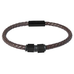 Adelia&acute;s Armband ADELIA&acute;S "Unisex Armband &ndash; Lederarmband aus Leder 21,5 cm", braun, Armb&auml;nder, Damen, 22cm, Leder, Armband, Perfekt als Geschenk zum Geburtstag