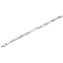 Adelia&acute;s Gliederarmband ADELIA&acute;S "Unisex Armband &ndash; Gliederarmband aus Edelstahl 21 cm", silber, Armb&auml;nder, Damen, 21cm, Edelstahl, Gliederarmband, Ein kleines Geschenk mit gro&szlig;er Wirkung