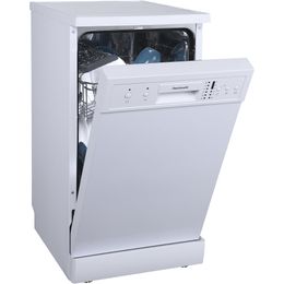 Hanseatic Standgeschirrsp&uuml;ler "HG4585E97636W", Energieeffizienz: E (A-G), wei&szlig;, B:44,8cm H:84,5cm T:60cm, Geschirrsp&uuml;ler, inkl. 3 Jahre Herstellergarantie