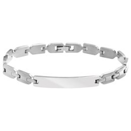 Adelia&acute;s Gliederarmband ADELIA&acute;S "Unisex Armband &ndash; Gliederarmband aus Edelstahl 21 cm", silber, Armb&auml;nder, Damen, 21cm, Edelstahl, Gliederarmband, Perfekt als Geschenk zum Geburtstag