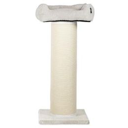 Rohrschneider &reg; XXL Kratzbaum, Cord-Bezug, tauschbare Kratzmatte, Bett waschbar