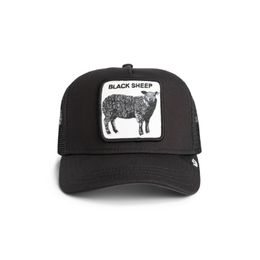 Snapback Cap GOORIN BROS. "Cap OG Trucker", Herren, schwarz (schwarz sheep trucker), Obermaterial: 57% Polyester PES. 43% Baumwolle CO., Caps