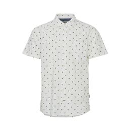 Kurzarmhemd Blend "Kurzarmhemd BHShirt", Herren, Gr. XXL, N-Gr, wei&szlig; (snow wei&szlig;), Obermaterial: 100% Baumwolle CO., Hemden
