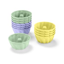 Tchibo - 12 Mini-Gugelhupfformen - lila