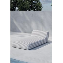 Chillkissen VENTURE HOME "Redang, flexibles Loungekissen f&uuml;r entspannte Outdoor-Momente", beige, B:85cm H:51cm T:1.685cm, Polypropylen, Poufs, Sonnenliege minimalistisch, Stoffbezug, outdoor-geeignet, leicht